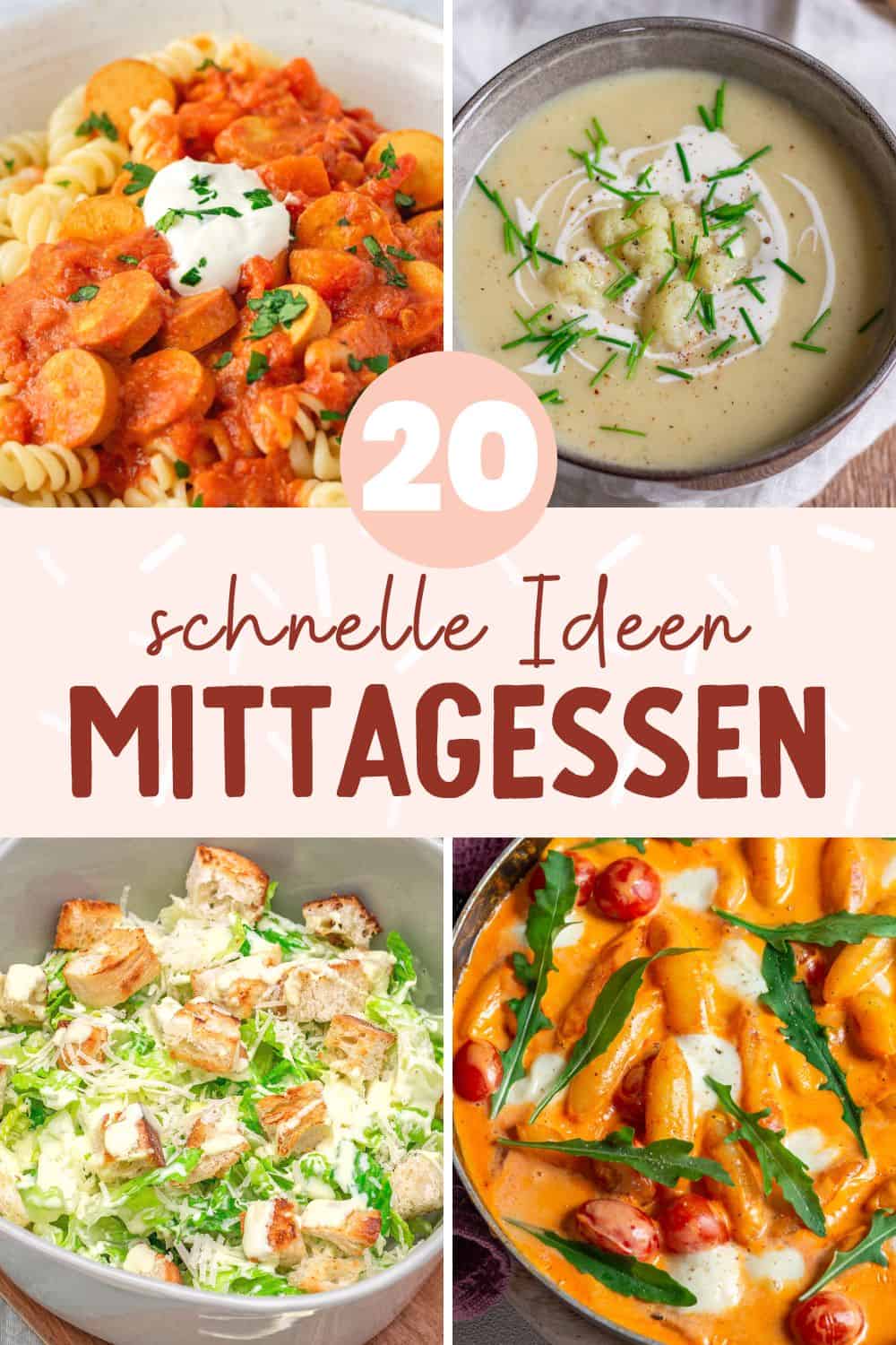 Schnelles Mittagessen – 20 Ideen für leckere Rezepte
